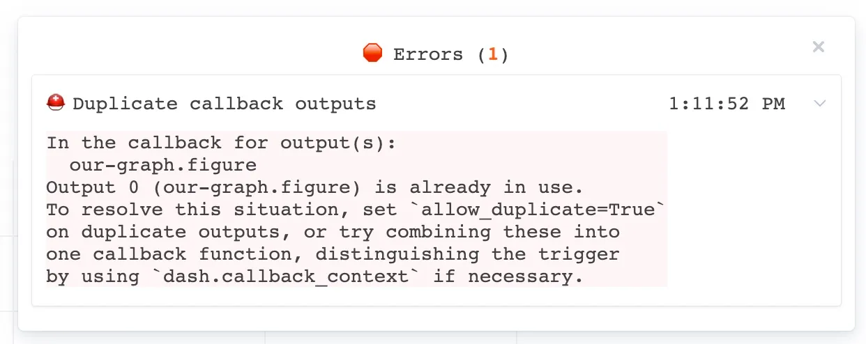 How to use allow_duplicate (good and bad practices) | dash-resources.com